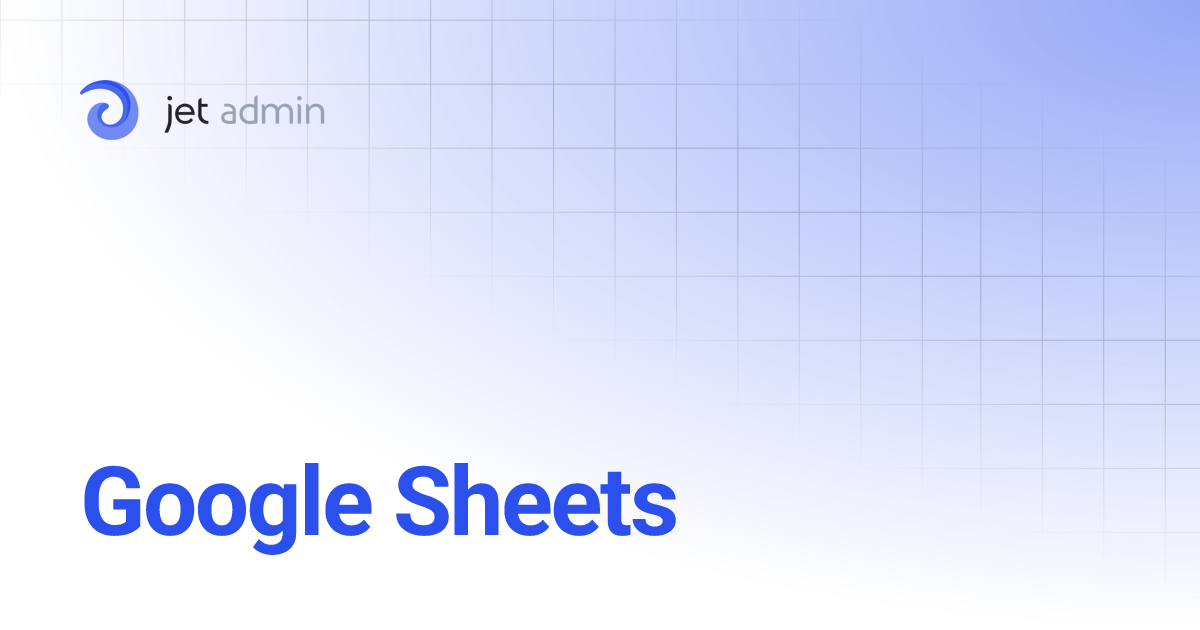 Google Sheets | User Guide