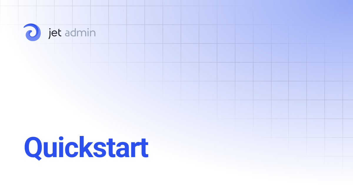 Quickstart | User Guide