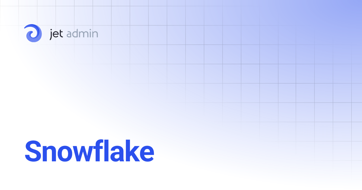 Snowflake | User Guide