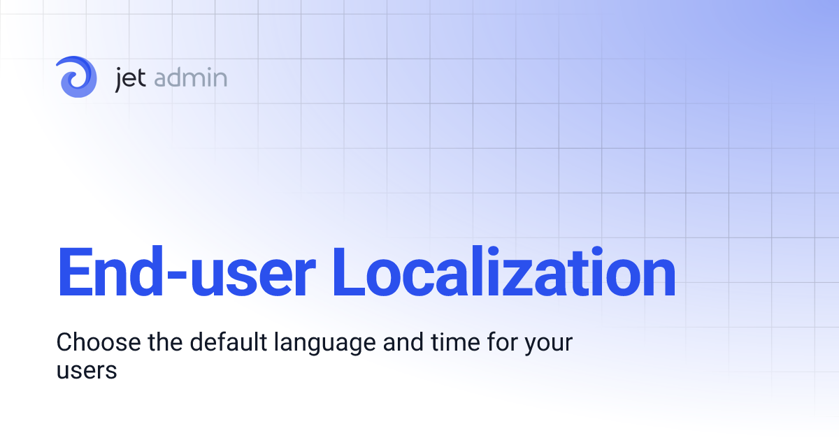 End-user Localization | User Guide