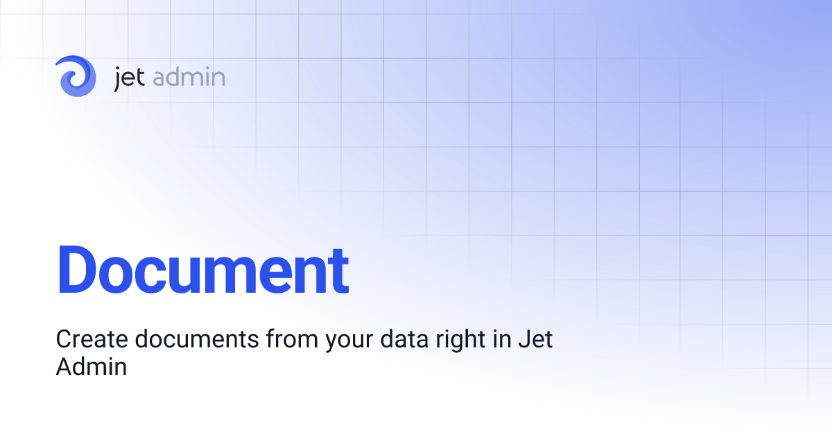 Document | User Guide