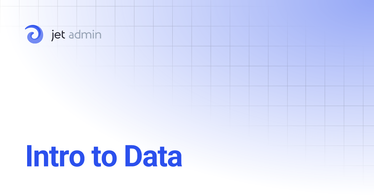 Intro to Data | User Guide