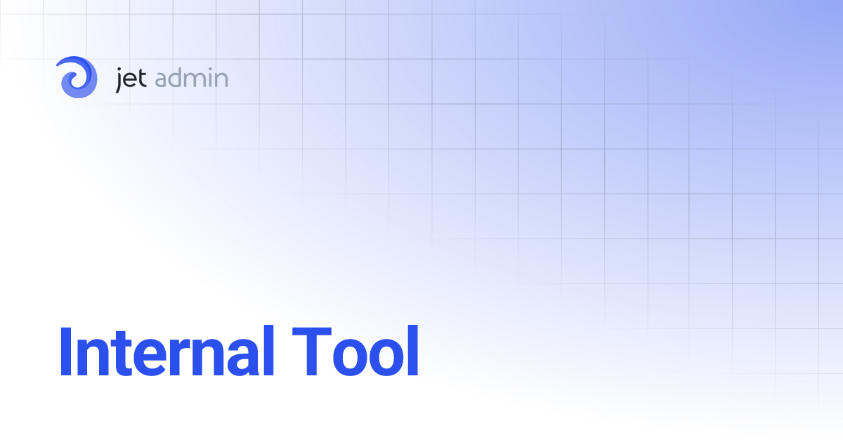 Internal Tool | User Guide