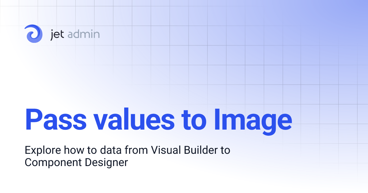 Pass values to Image | User Guide