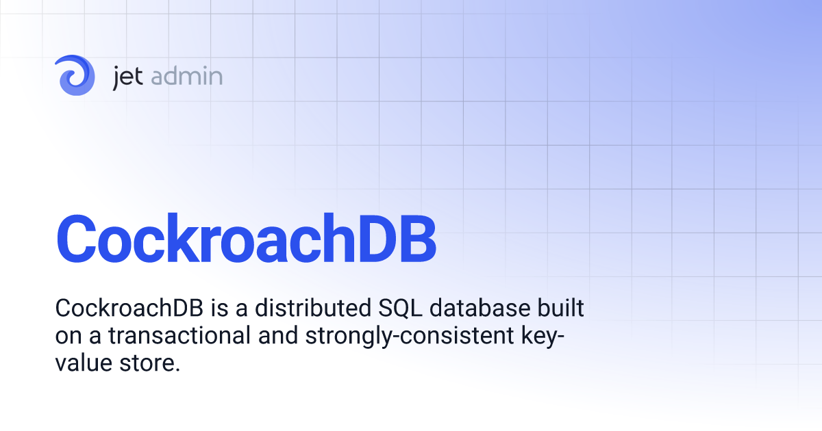 Cockroachdb User Guide 3206