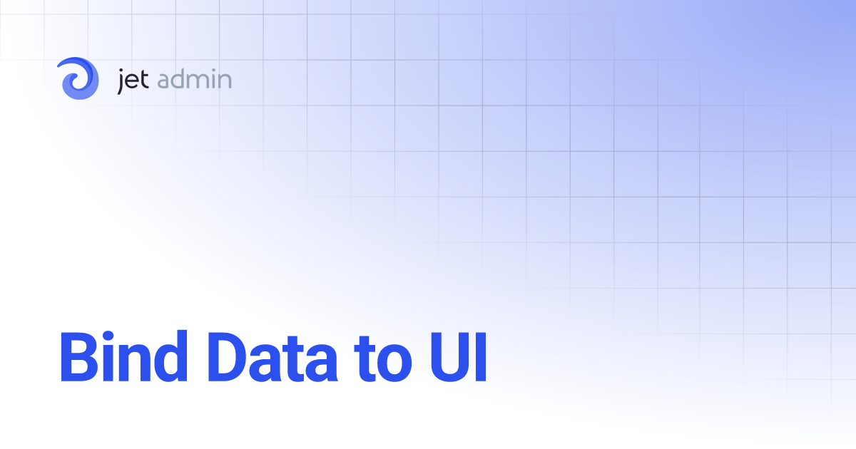 Bind Data To Ui User Guide 7241