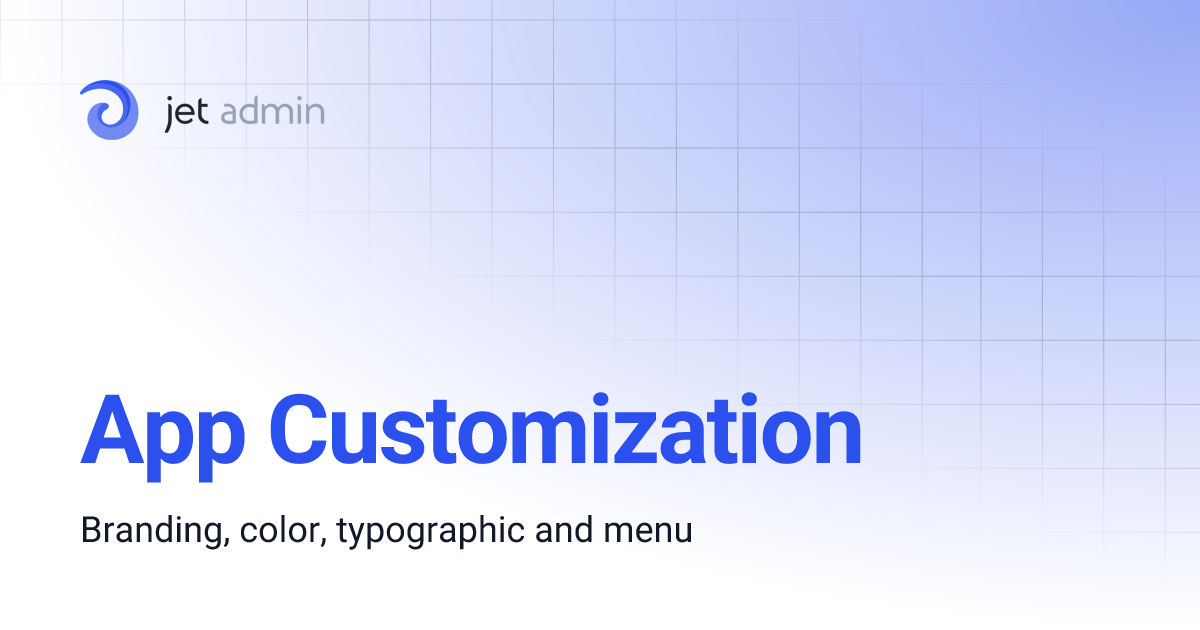 App Customization | User Guide