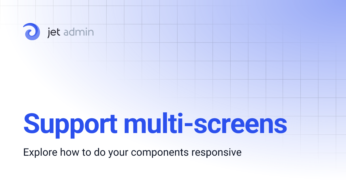 Support multi-screens | User Guide
